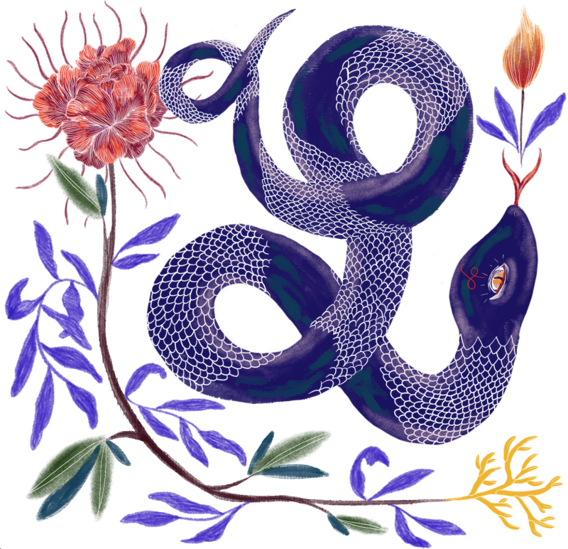 Léa Robin - Snake - Galerie Wyrd