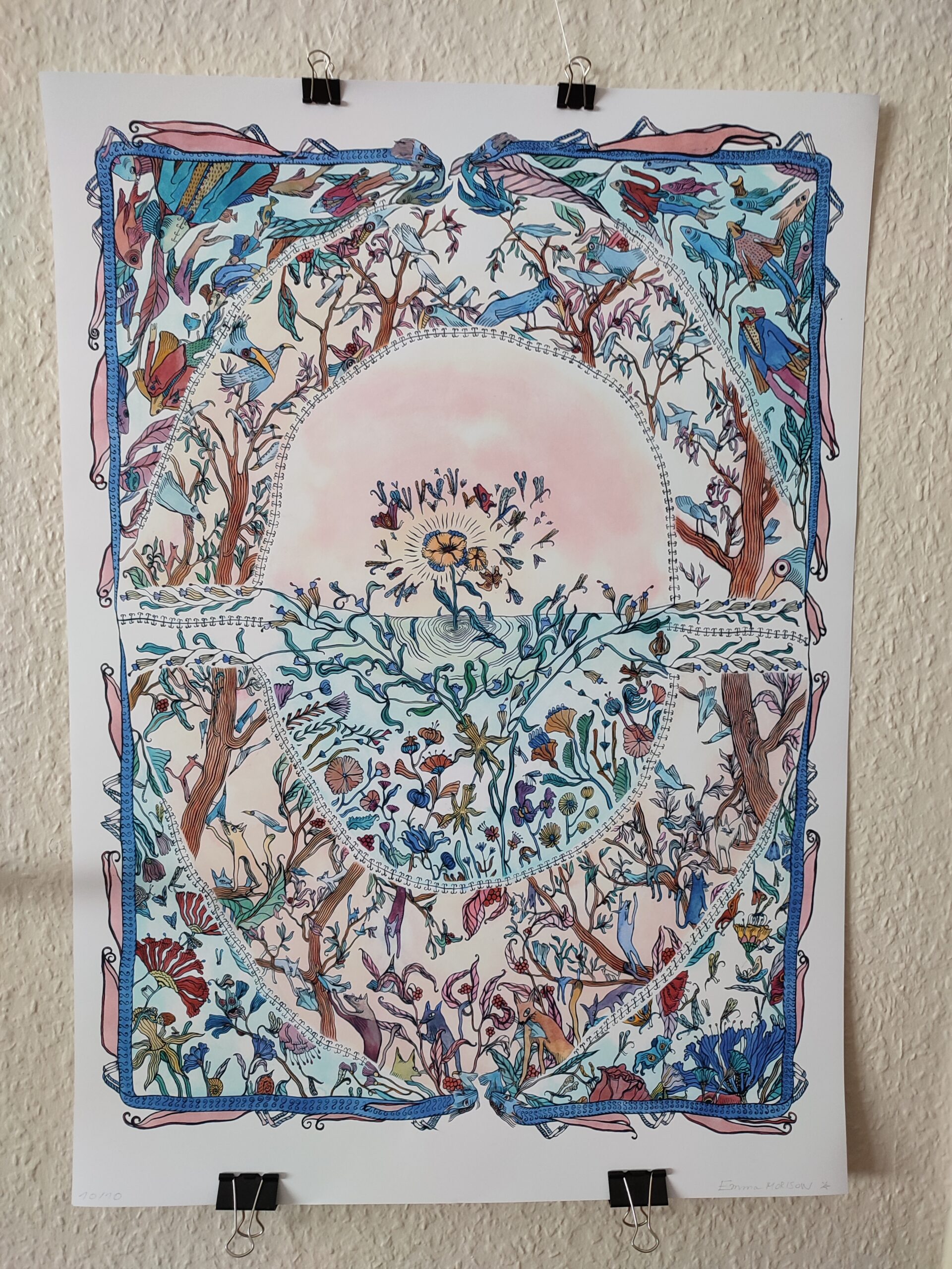Emma MORISON - Le jour se lève - Galerie Wyrd