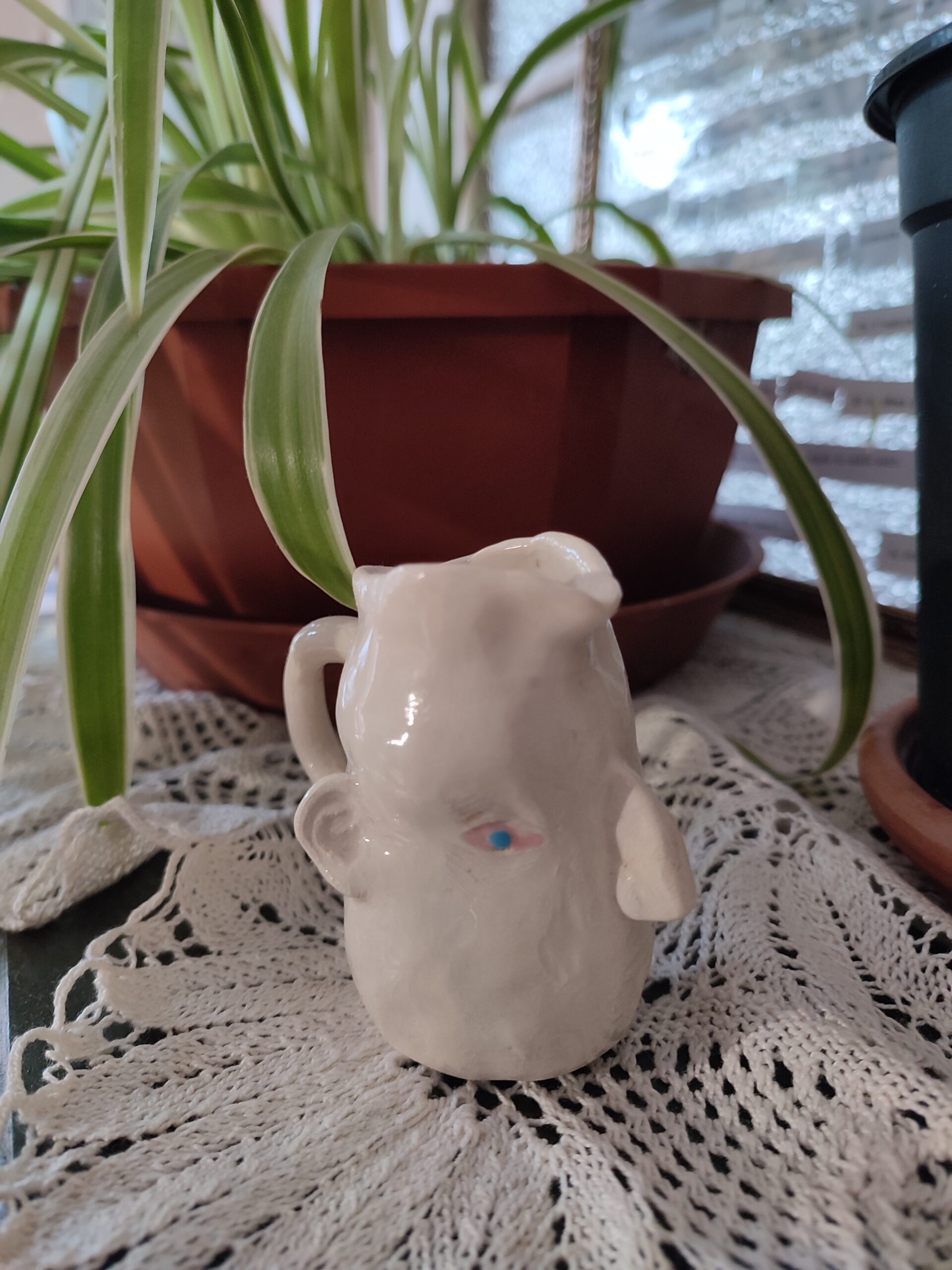 Emma Morison - Mini carafe visage - Galerie Wyrd