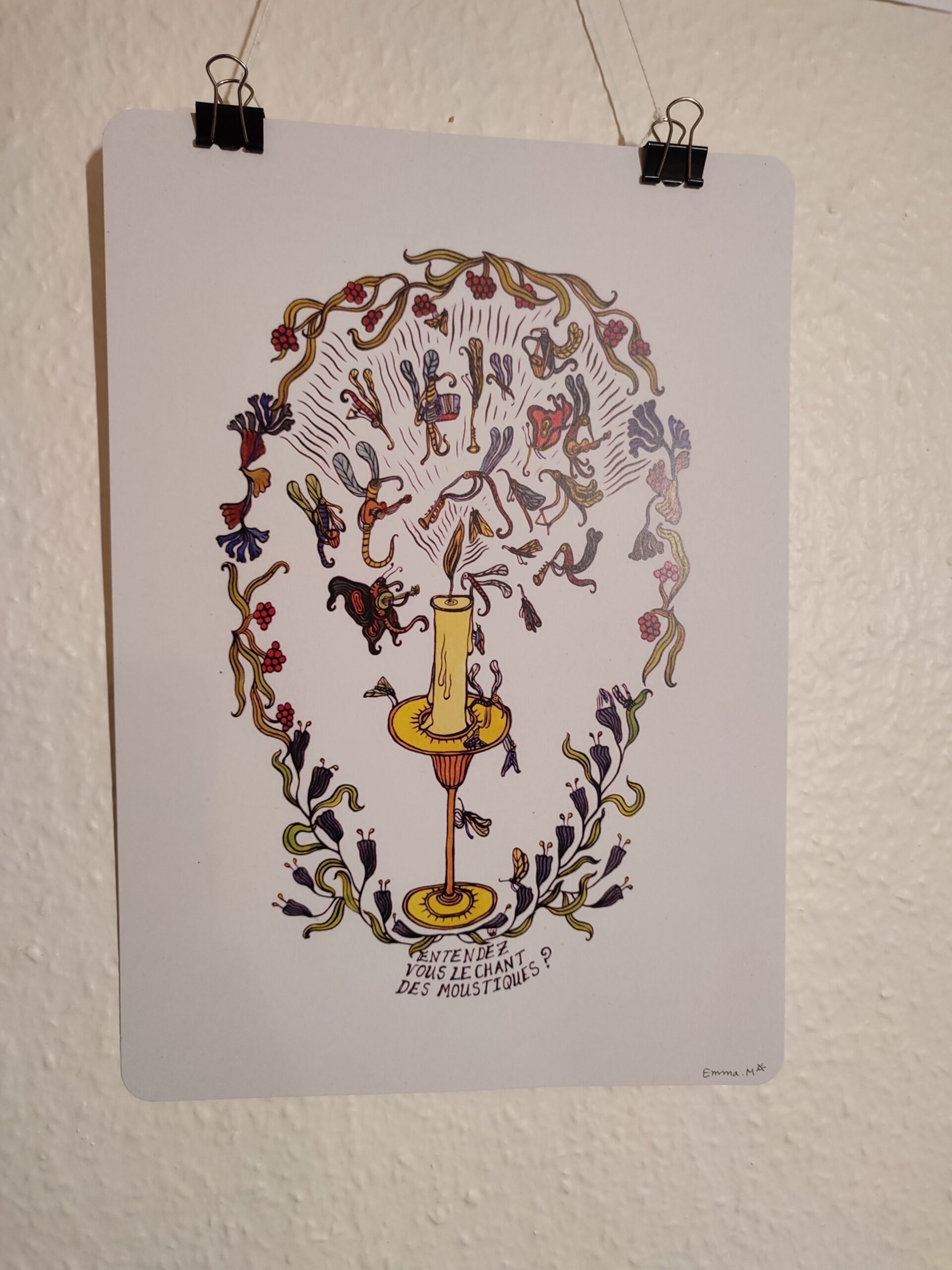 Emma Morison - Moustique musique - Galerie Wyrd