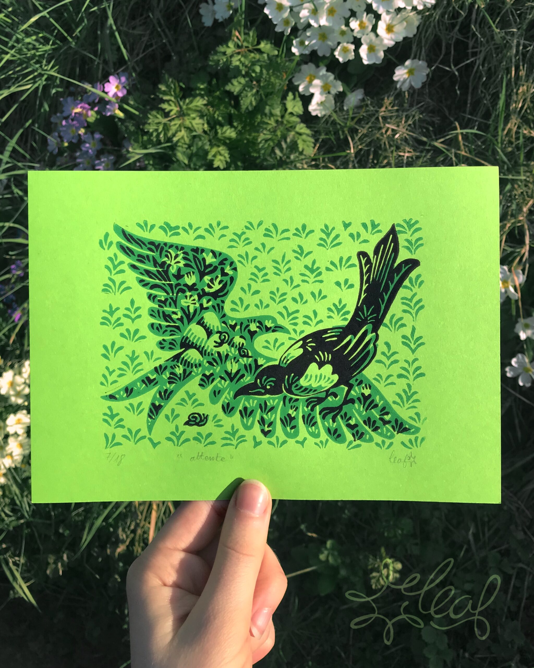 Leaf Creature - Attente - Galerie Wyrd